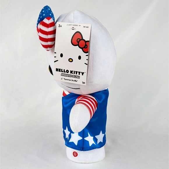 Gemmy | Toys | Hello Kitty Patriotic 4th Of July Summer Shuffle ...